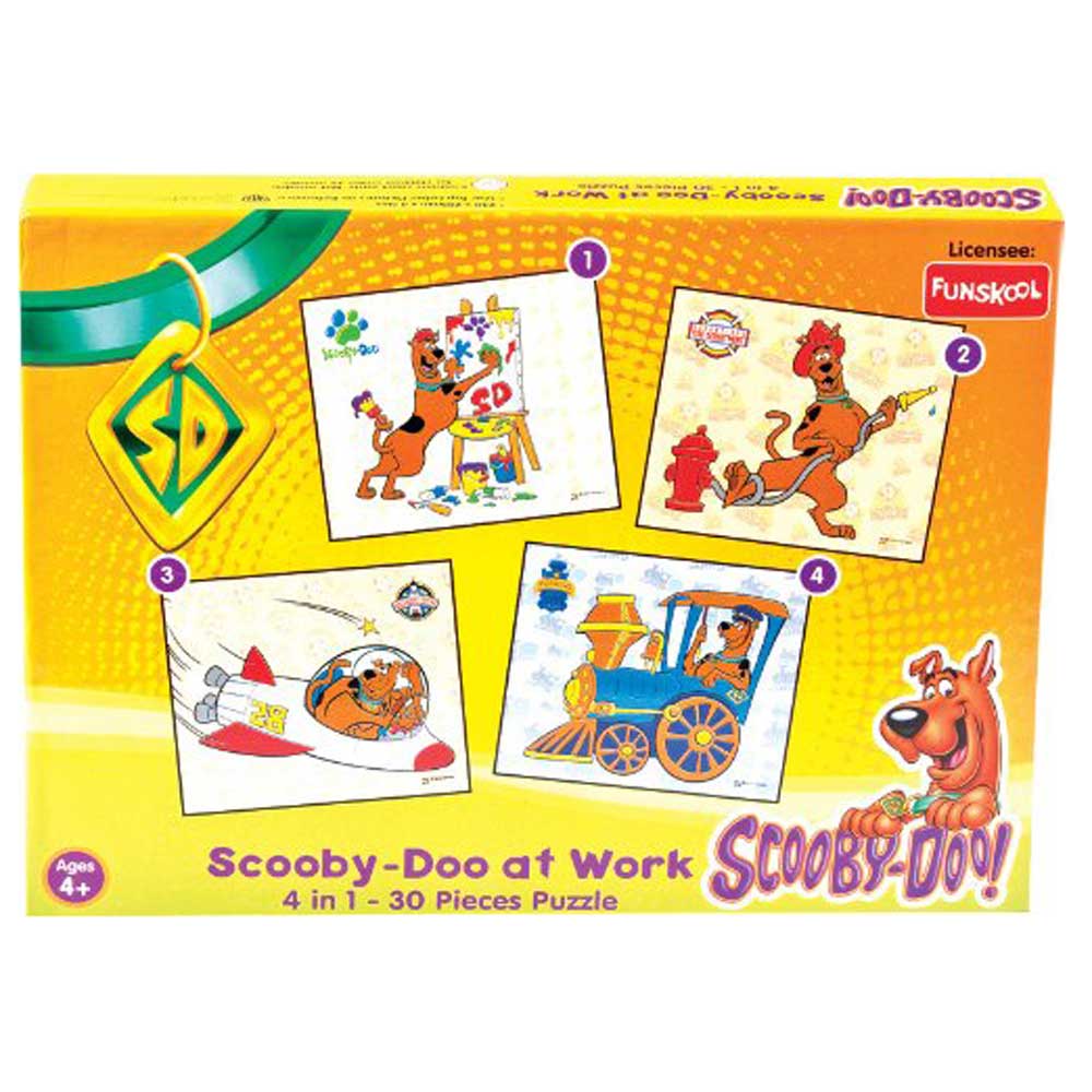 Buy Funskool Scooby Doo 4-in-1 Puzzle ( Scooby Doo at Work) Online ... Buy Funskool Scooby Doo 4-in-1 Puzzle ( Scooby Doo at Work) Online ...