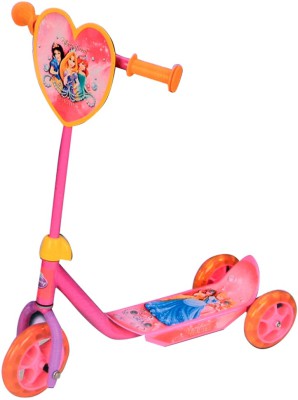 Buy Disney All Princess Three Wheeler Scooter (Pink) Online @ ₹1599 ...