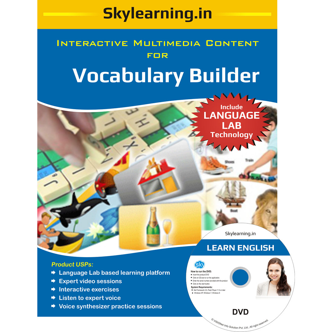 Buy Vocabulary Builder CD/DVD Online @ ₹499 from ShopClues