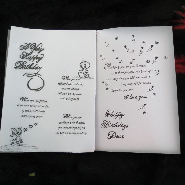 Buy Handwritten and handmade HAPPY BIRTHDAY Greeting Card Online @ ₹199 ...