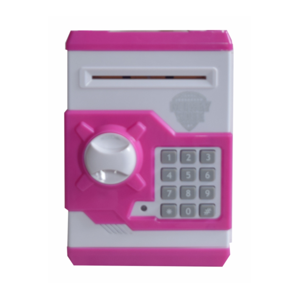 Buy StyloHub Money Safe ATM Machine piggy bank- Pink Coin Bank for kids ...