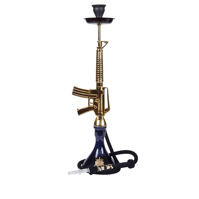 Buy M16 ak 47 mob hookah shisha ., best shisha , best hookah , gold ...