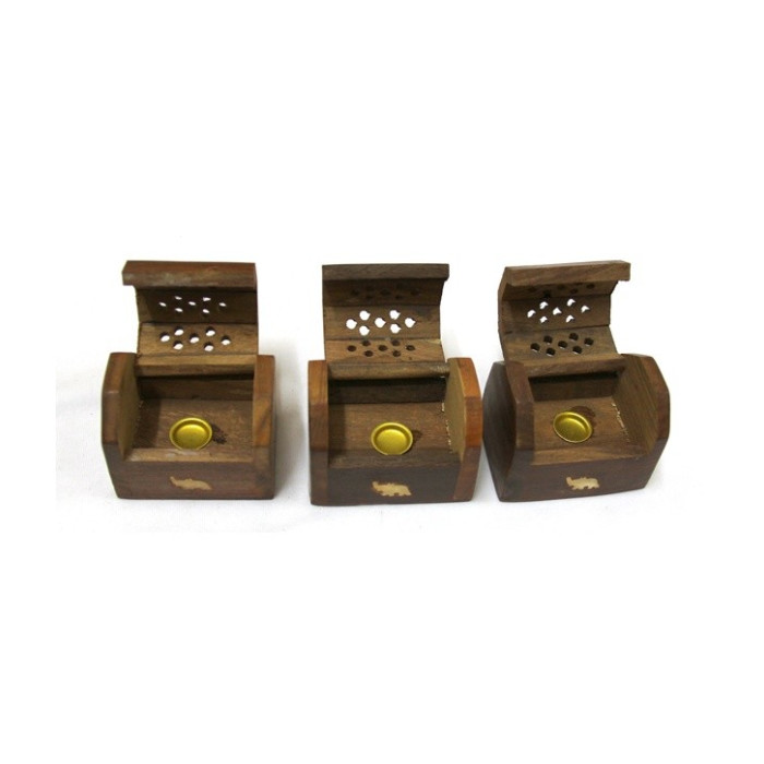 Buy Onlineshoppee Set Of 3 Wooden Handicraft Agarbatti Incense Stick ...
