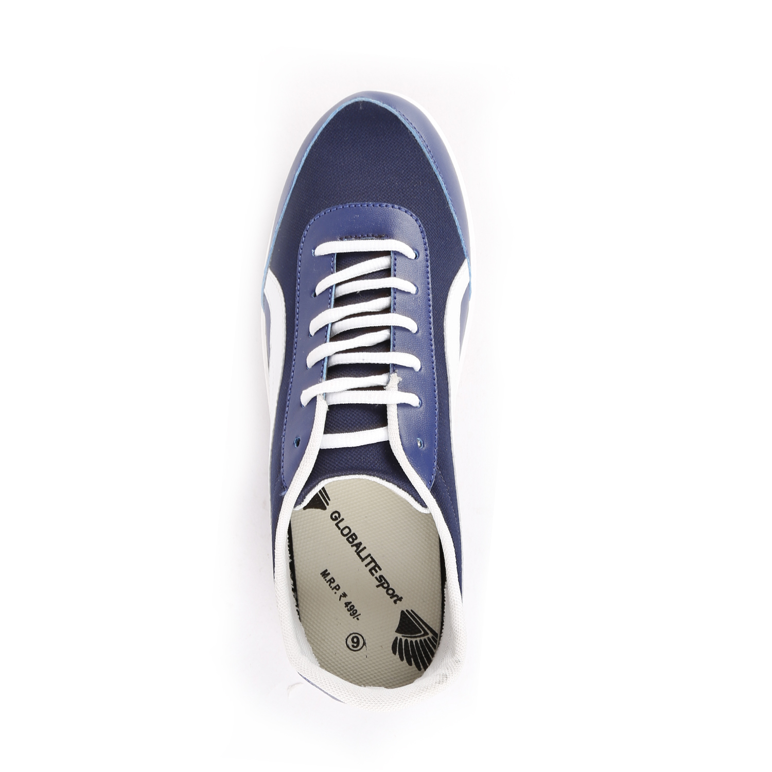 Globalite Mens Casual Wings Iii N Royal Blue Silver Gsc1057
