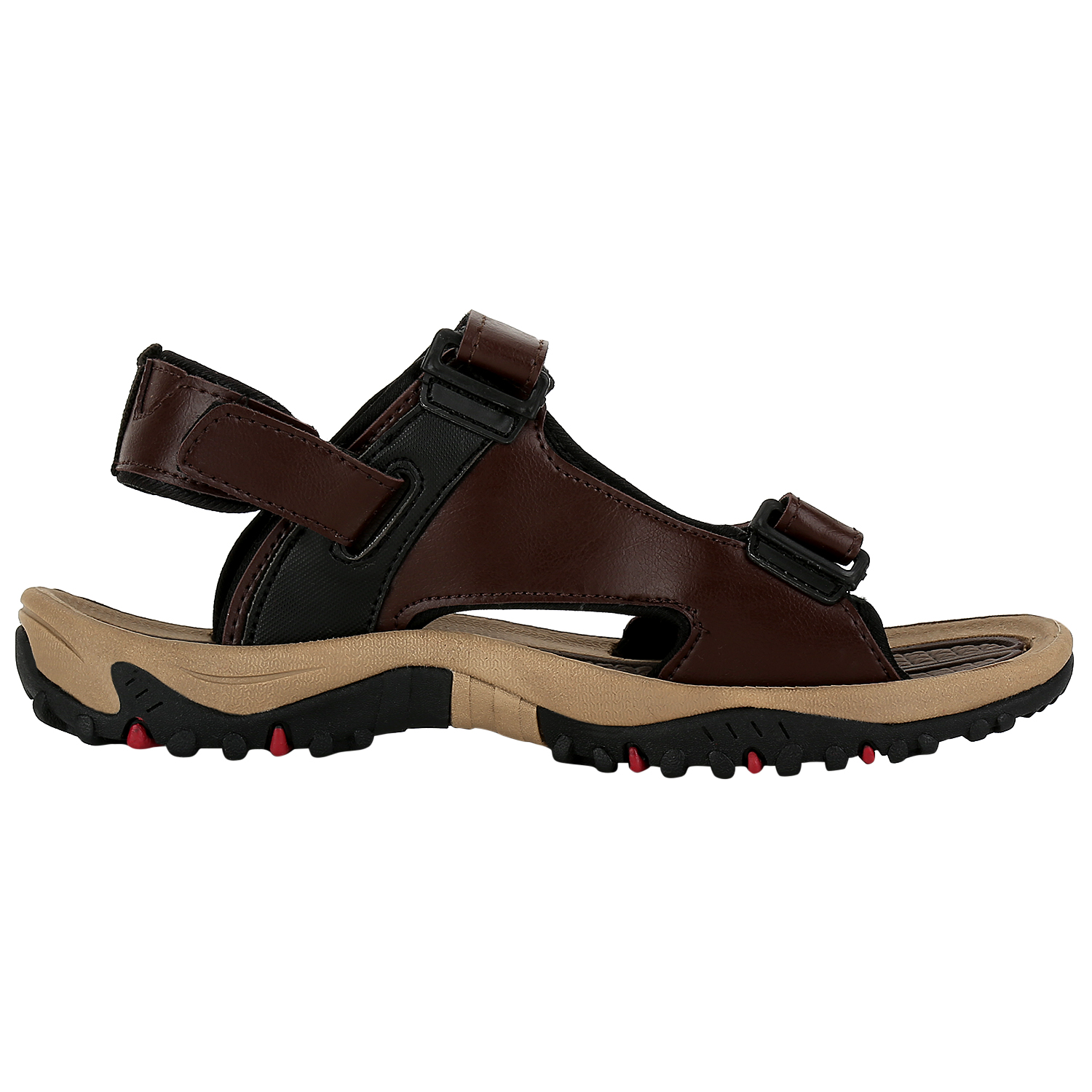 Buy Lotto Mens Sandal Trace Brown/Beige Go6081 Online @ ₹899 from ShopClues
