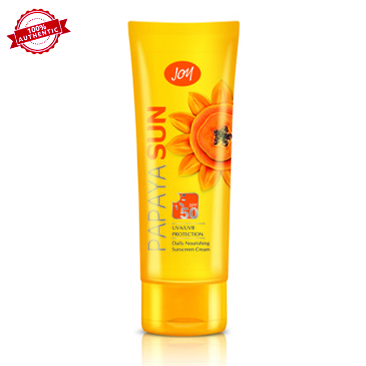 Buy Joy Papaya Sun Daily Nourishing Sunscreen Cream Spf 50 Online ...