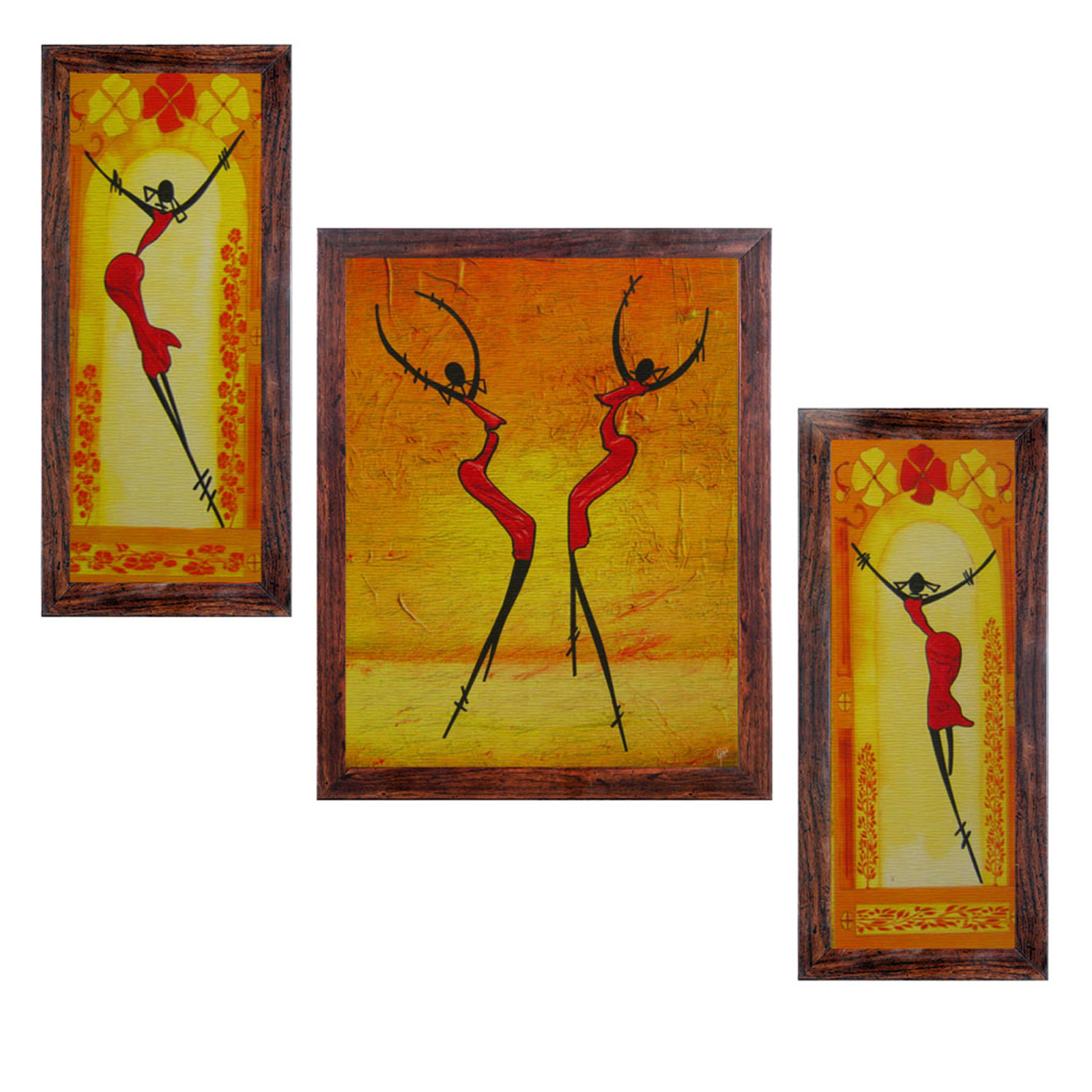 Buy Ray Decors Framed Reprint modern Wall Art Paintings-SET501 Online ...