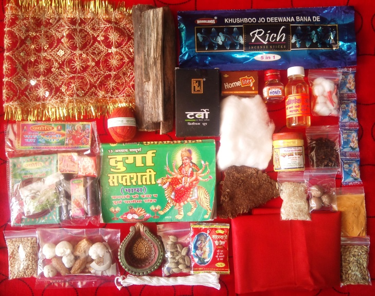 Buy Navratri Puja Samagri Kit Online @ ₹425 from ShopClues