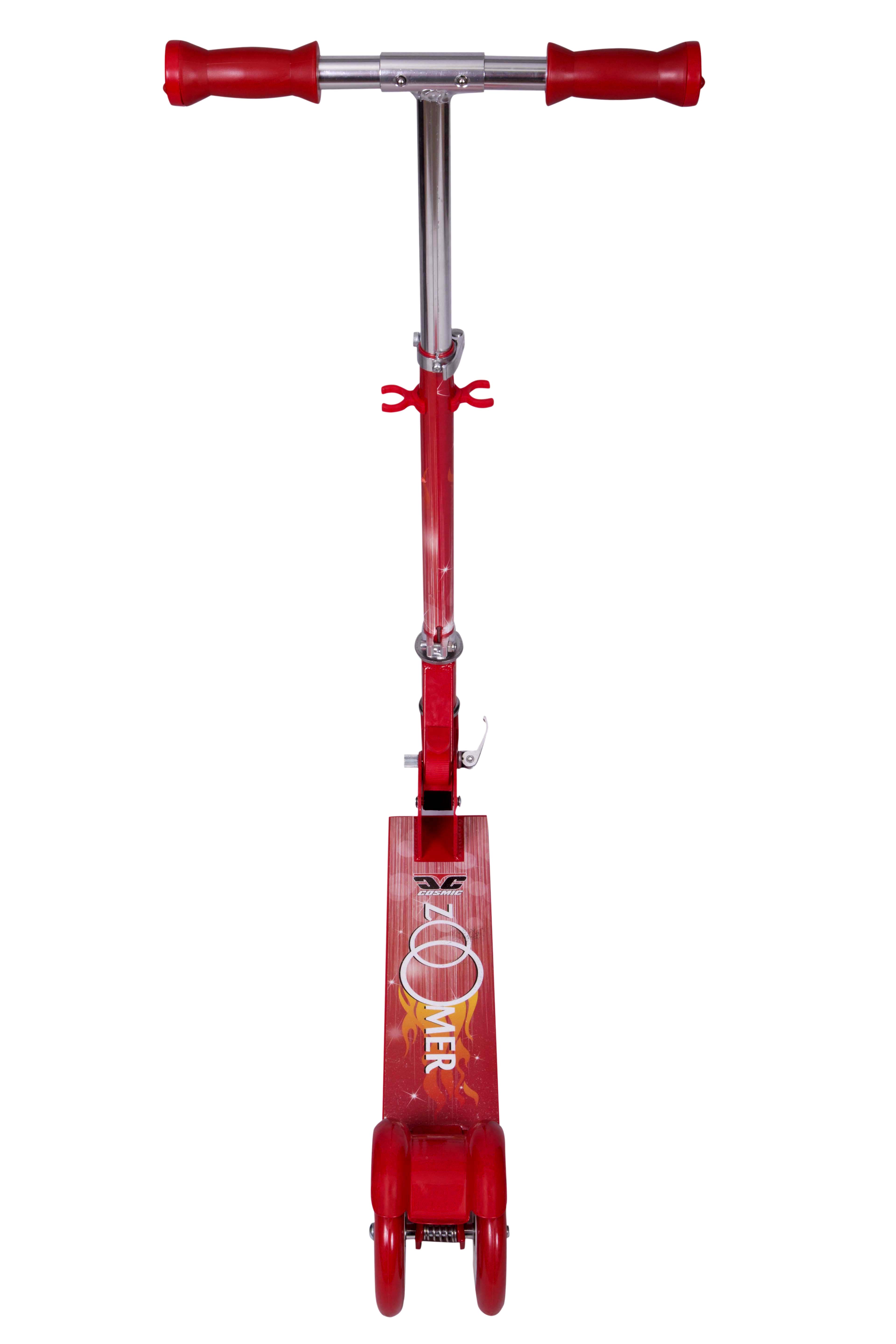 COSMIC ZOOMER LED 3 WHEEL KIDS KICK SCOOTER RED