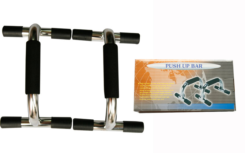 chrome polished push ups bars toppro push ups bars VTPB-005, Branded ...