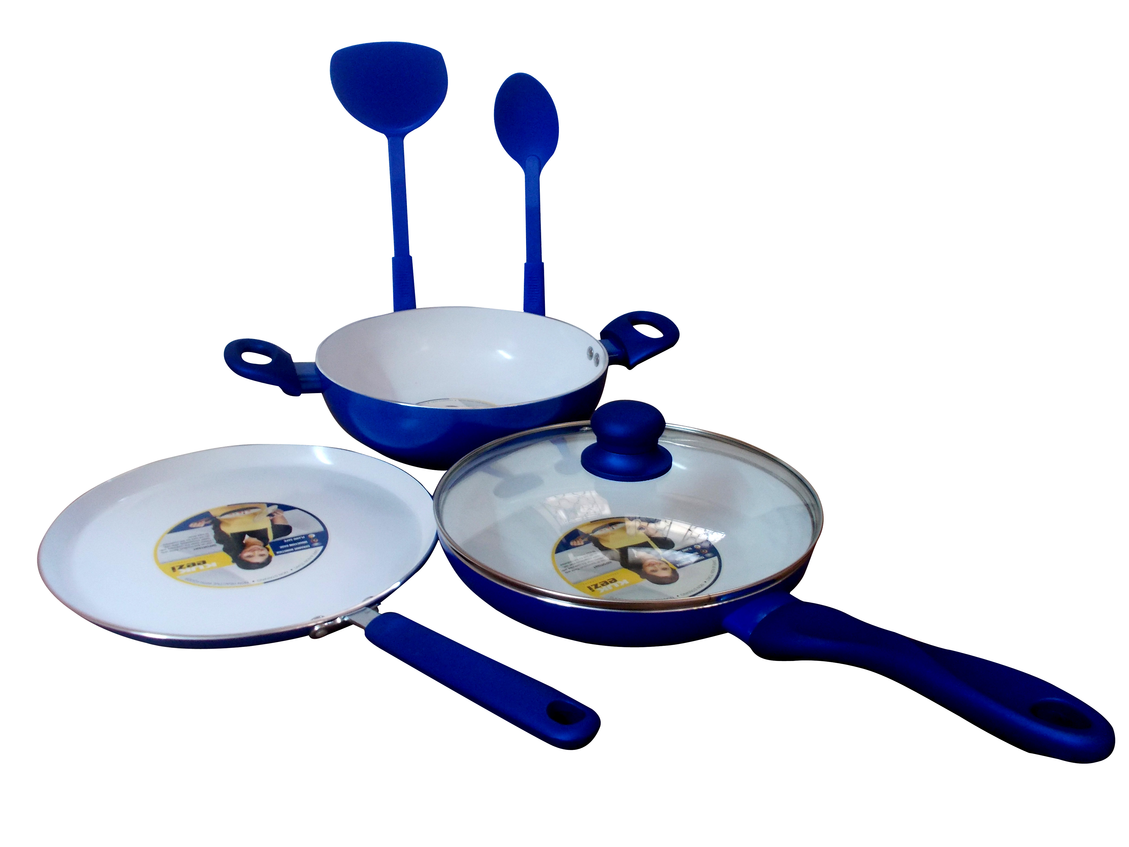 Buy Jaypee Non Stick Cookware Set of #5 Online @ ₹2599 from ShopClues