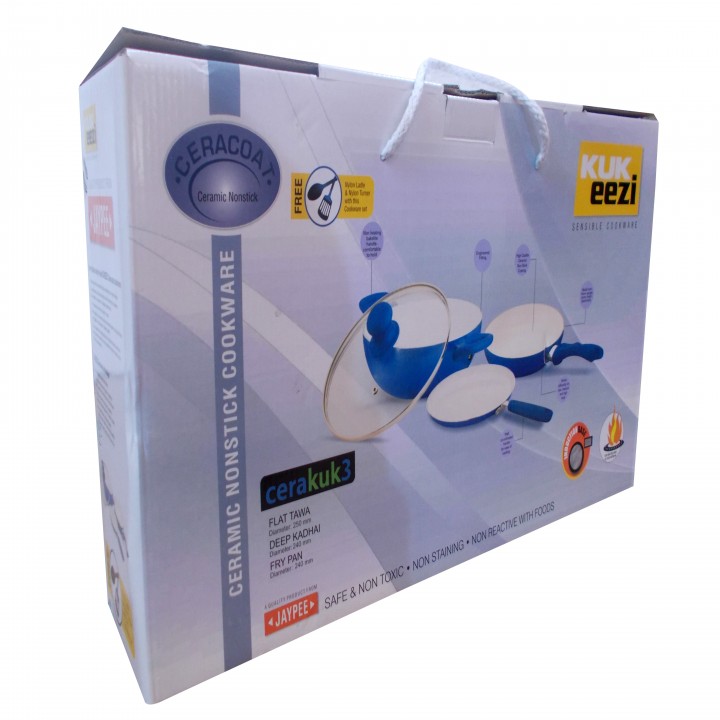 Buy Jaypee Non Stick Cookware Set of #5 Online @ ₹2599 from ShopClues