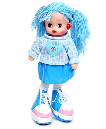 Buy Tickles Blue Doll with light and music Stuffed Soft Plush Toy Love ...