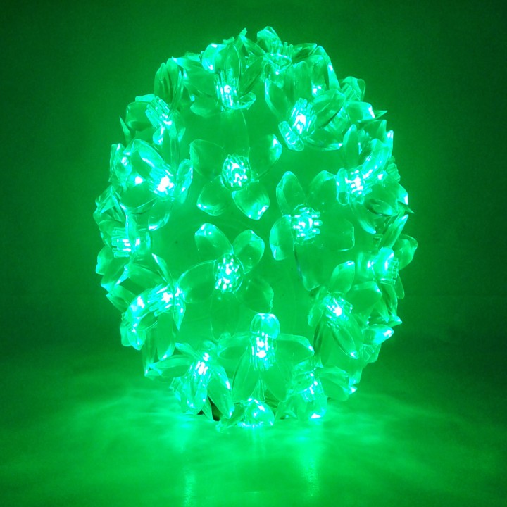 Buy VRCT Green Ball Flower Led Light Ball Online @ ₹390 from ShopClues
