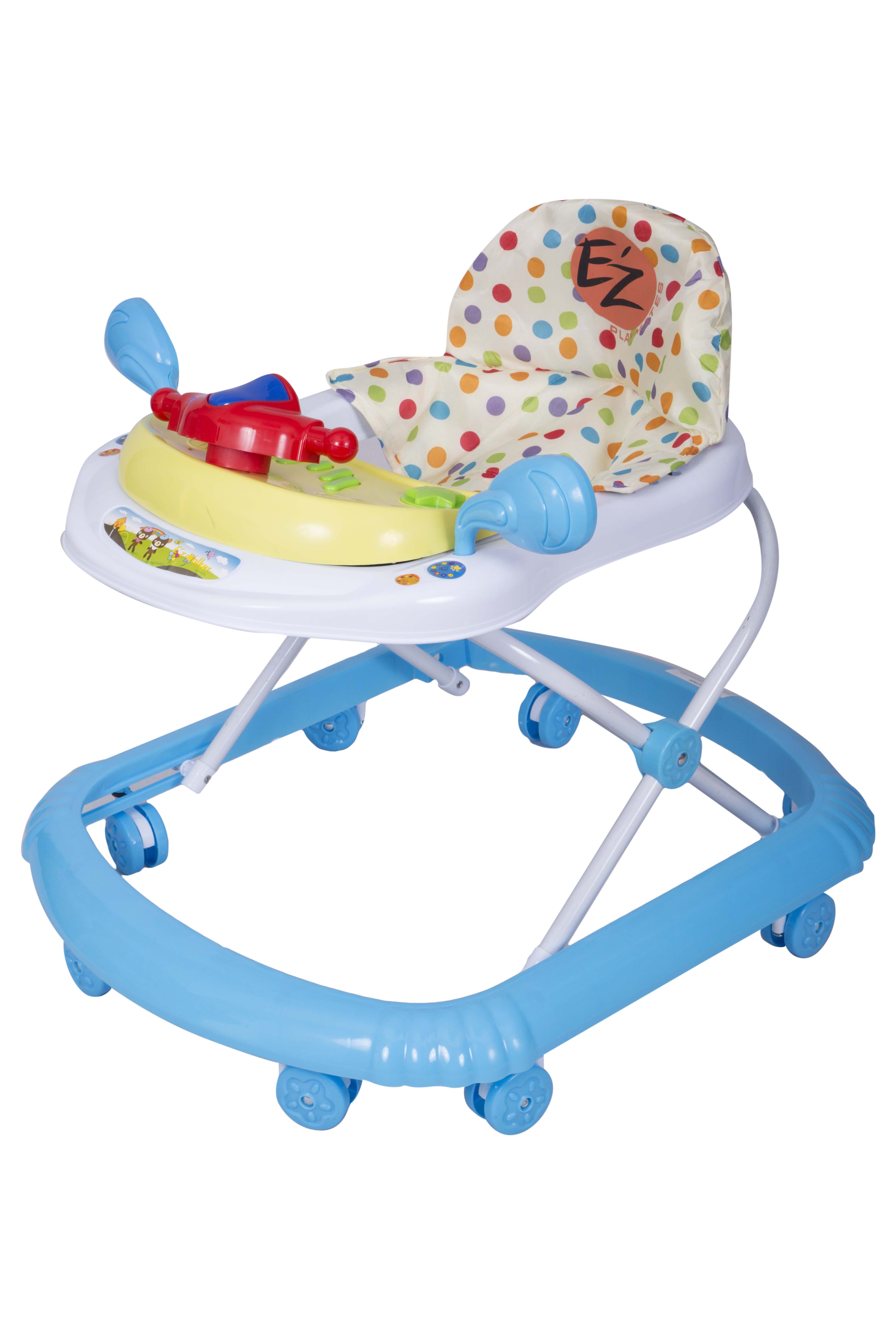 Buy Ez Playmates Fun Baby Walker Blue Online @ ₹1400 from ShopClues