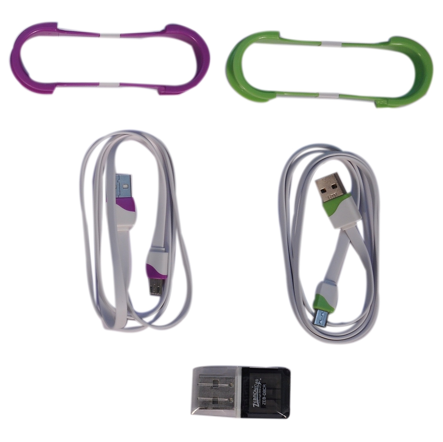 Buy Micro USB Data Sync and Charging Cable (1.5 M) - Pack of 2 With SD ...