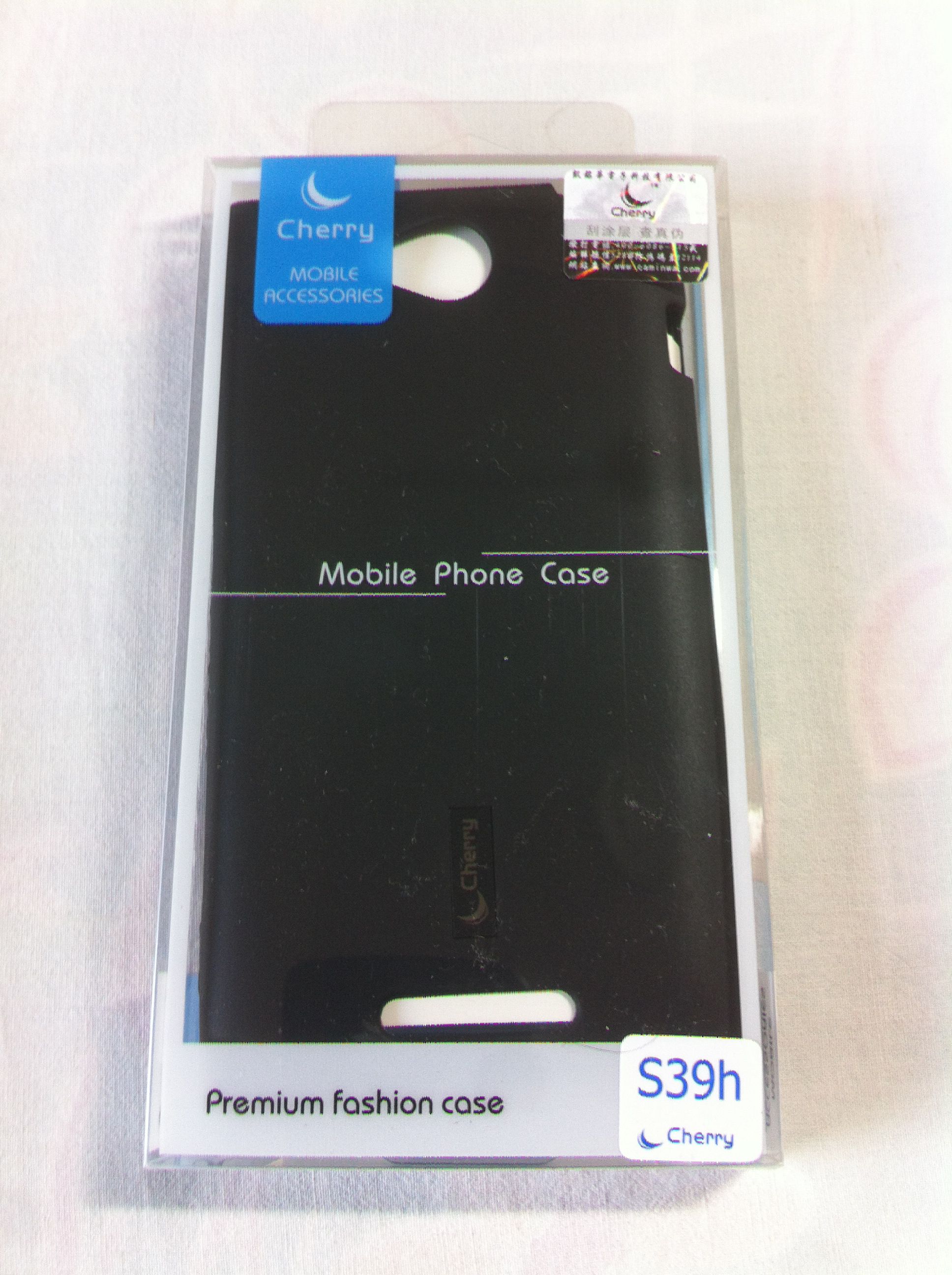 Buy Cherry Soft Silicone Back Cover Case For Sony Xperia C C2305 C-2305 C 2305 S39h Online ...