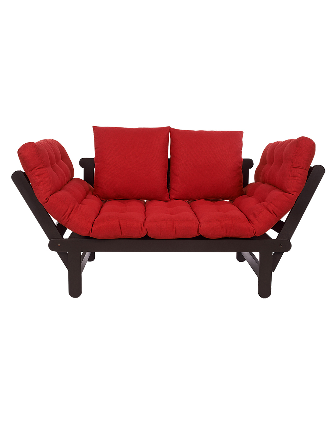 Buy Arra Beat Futon With Mattress - Red Online @ ₹17100 from ShopClues