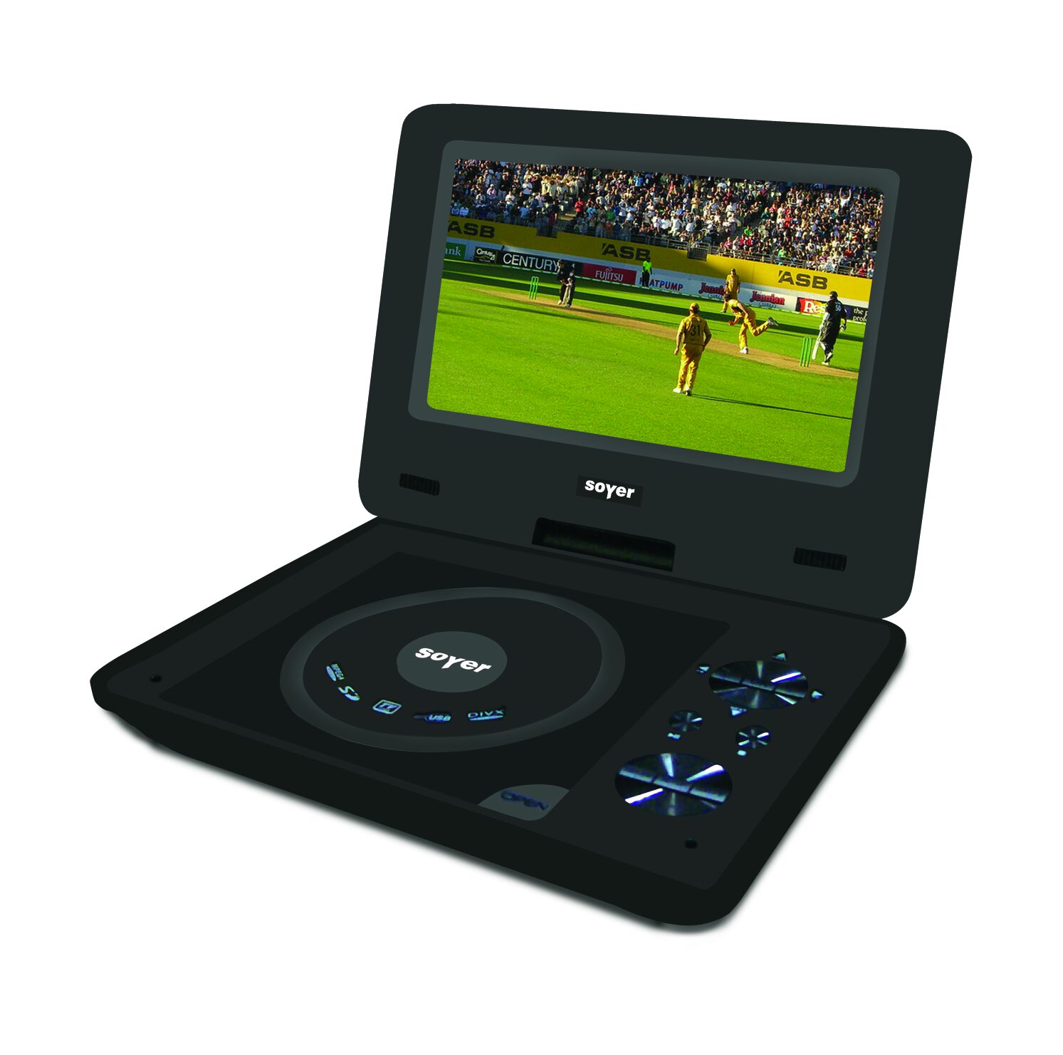 Buy Soyer Portable DVD Player PD705 with 7 Screen USB, SD Card, TV RF ...
