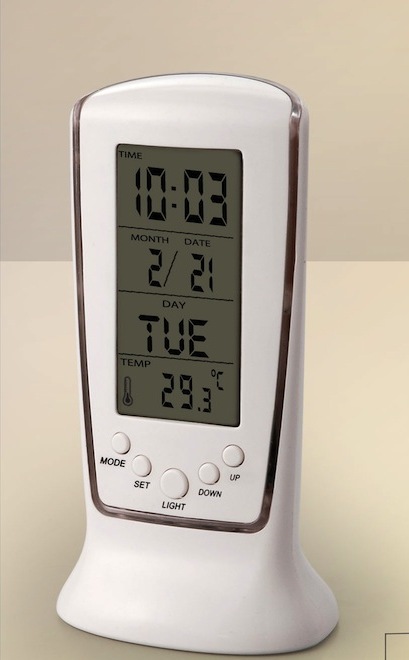 Buy Backlit Table Clock-A18 Online @ ₹399 from ShopClues