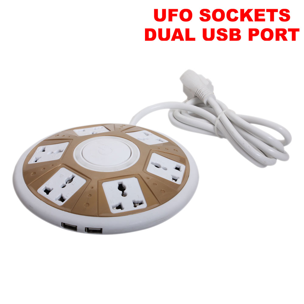 Buy Callmate Dual USB UFO Socket - White Online @ ₹1249 from ShopClues