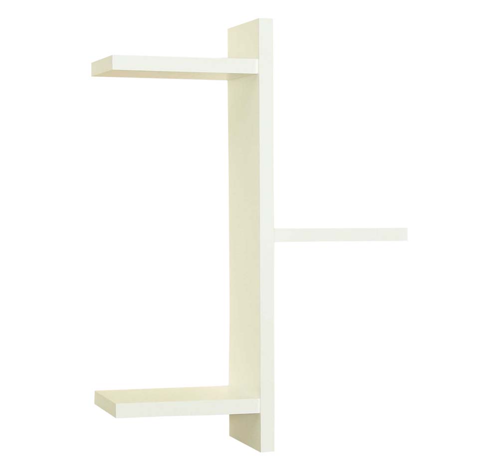 Buy Contemporary Styled Long Profiled Wall shelf with Three Display ...