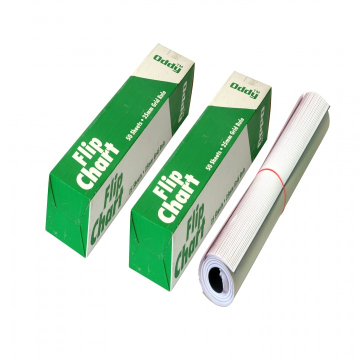 Buy Oddy Presentation Flip Chart in 25 Sheets (Set of 2 Roll) Online @ ₹450 from ShopClues