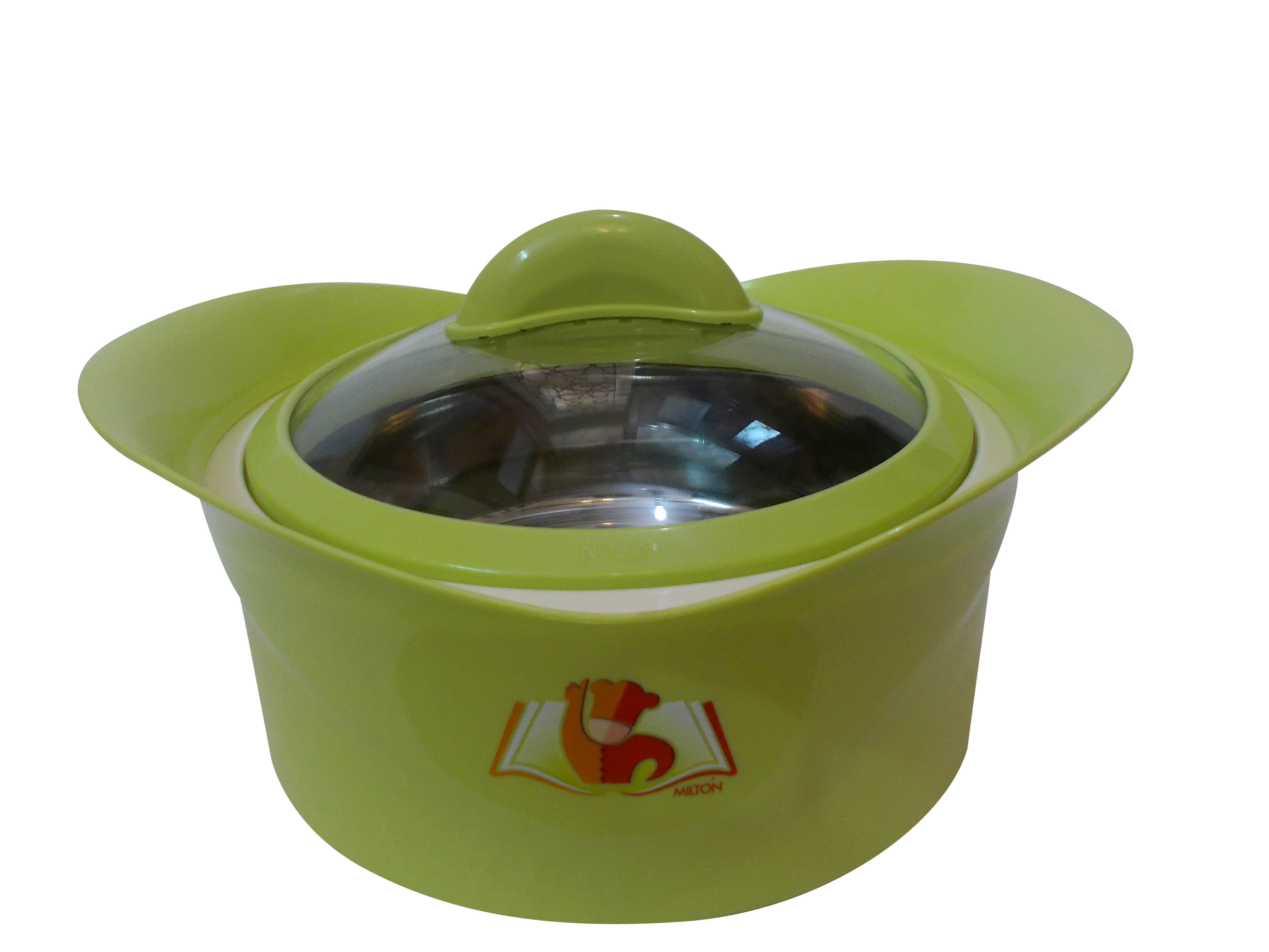 Buy Milton Regalia 2500ml insulated Casserole with Glass Lid - Green ...