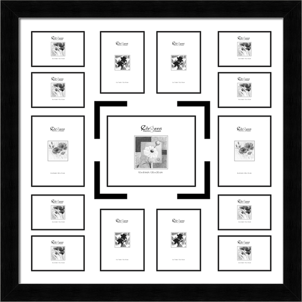 Buy Elegant Arts Frames 15 Pocket Collage Photo Frame Online @ ₹4875 ...