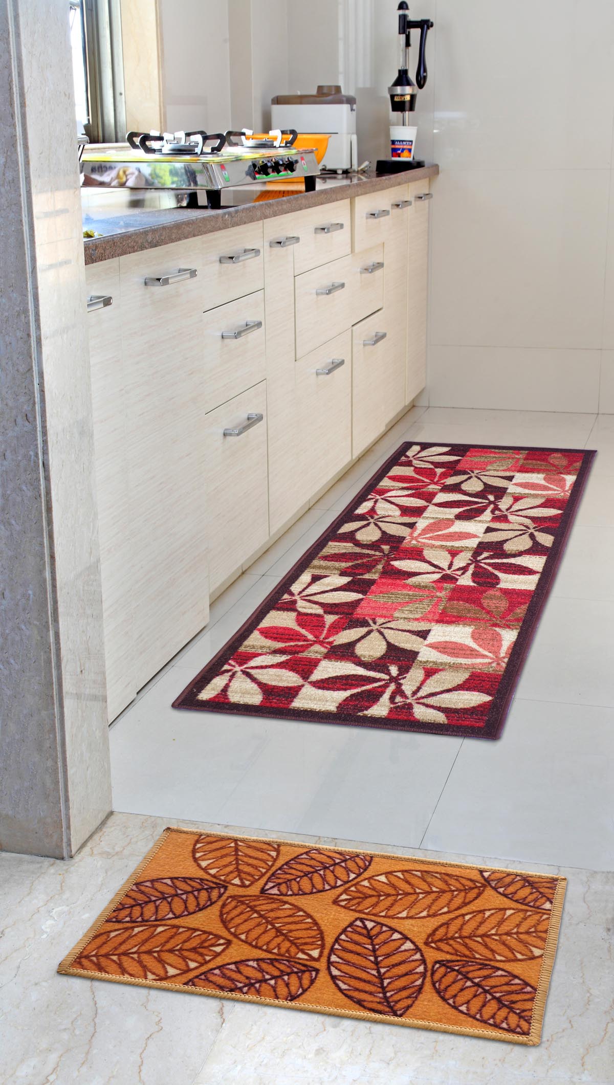 Buy Status BUY 1 GET 1 Taba Bedside Runner And Door Mat TABARR888 ...