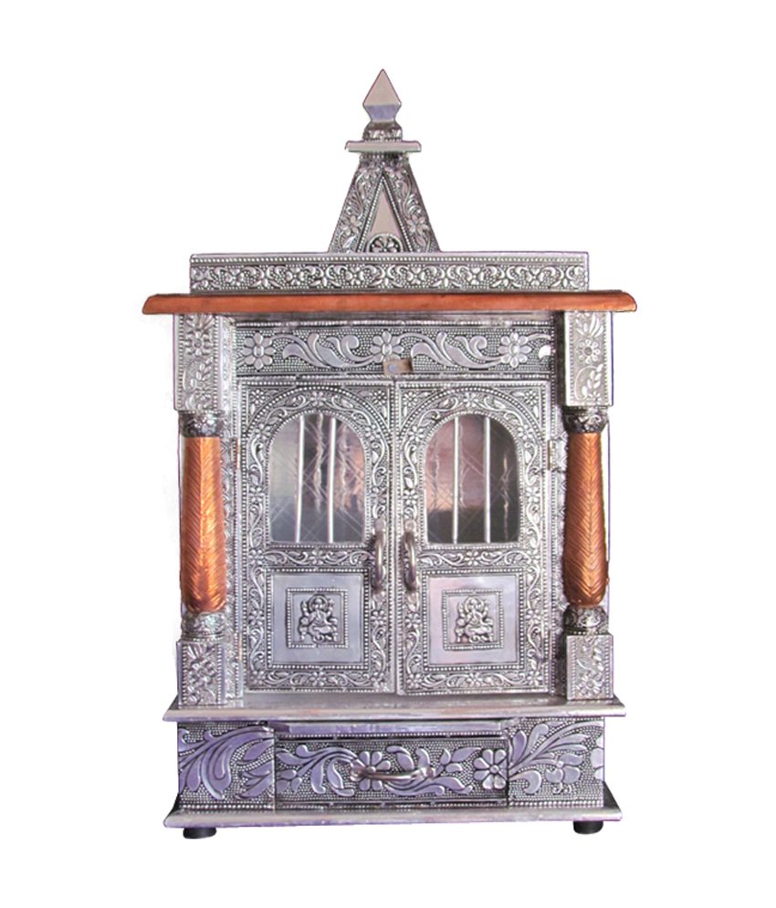 Oxidized Copper Pooja Mandir / Temple 6" X 12" at Best Prices ...