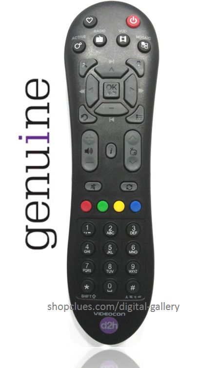 Buy Online New Remote for Videocon d2h DTH SD HD Set Top Box
