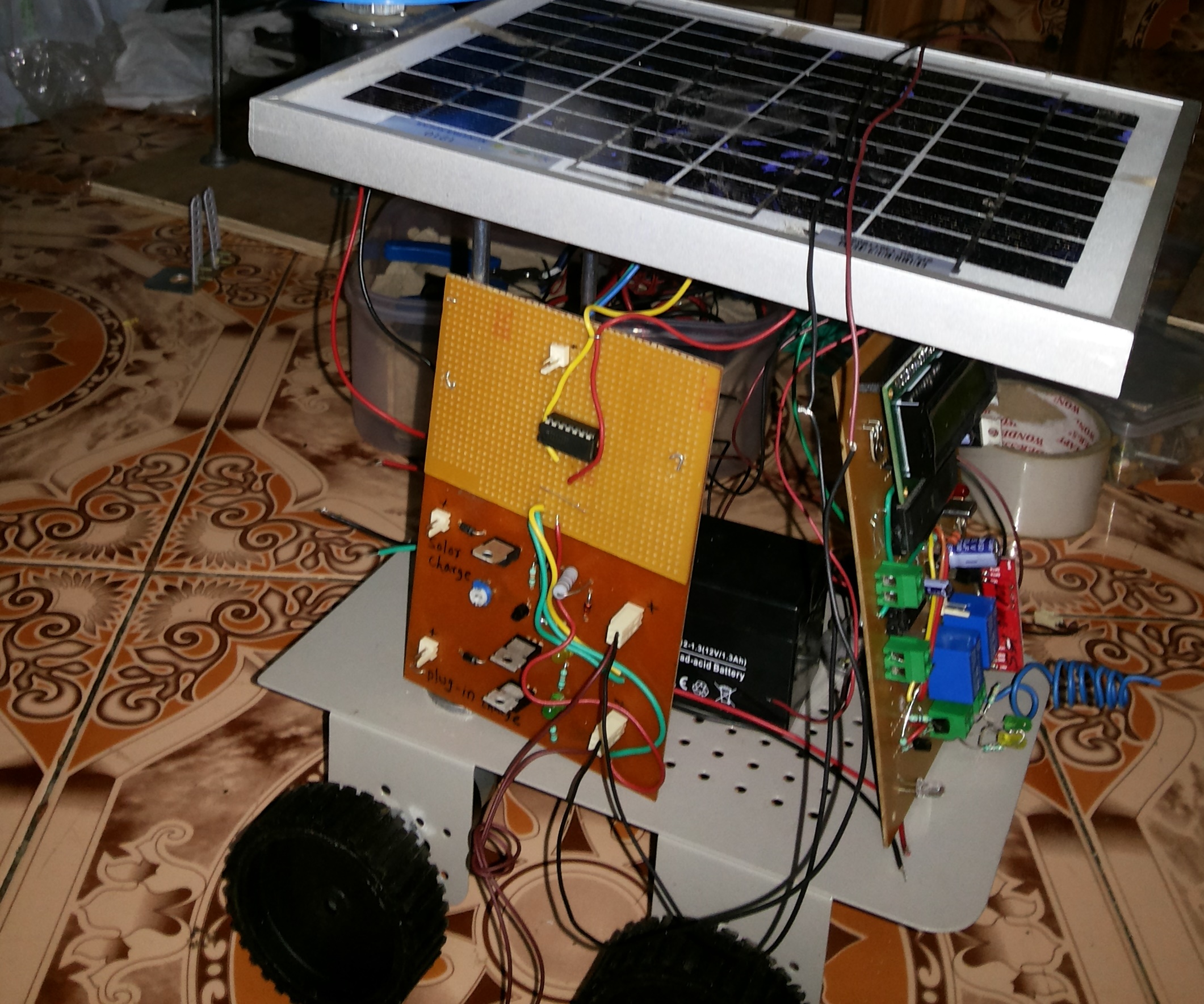 Buy Wireless Solar Grass Cutter-- homemade tested and assembled project ...