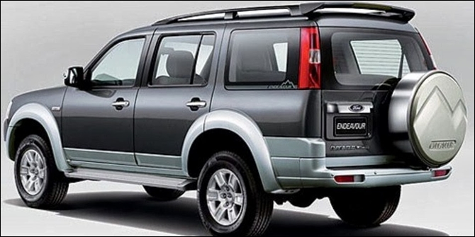 Buy Ford Endeavour Car Body Cover in Silver Matty Cloth - ENDEAVOUR All ...