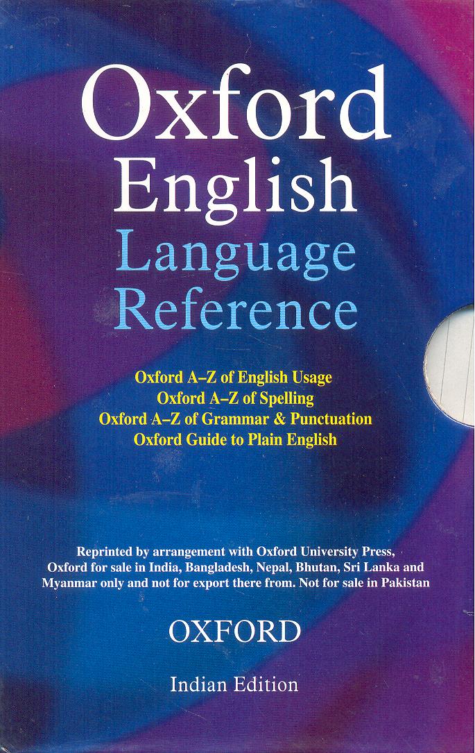 Oxford English Language Reference Indian Edition (Set of 4 Books)