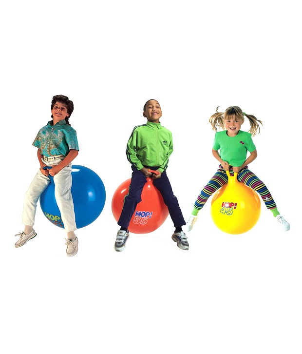 Buy Fantasy India Kids Inflatable Hop Ball - Multicolor Online @ ₹499 ...