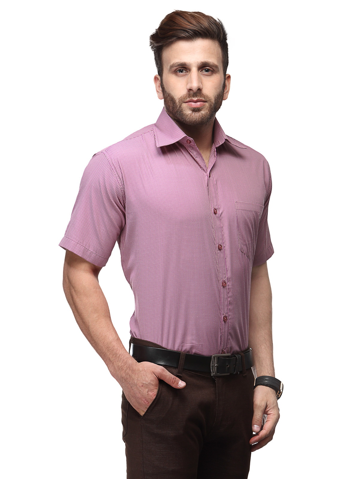 Buy Formals by Koolpals-Cotton Blend Shirt. KPMSFC09 Online @ ₹399 from ...