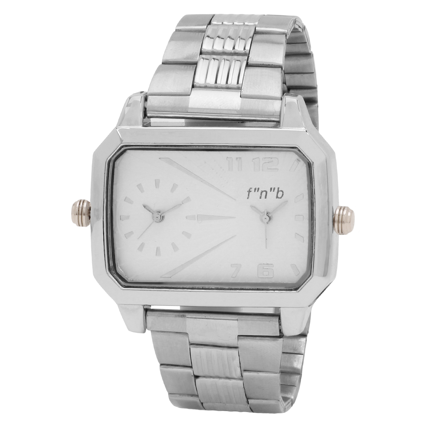 Buy fnb Analog Silver Dial Mens Watch - fnb0041 Online @ ₹459 from ...