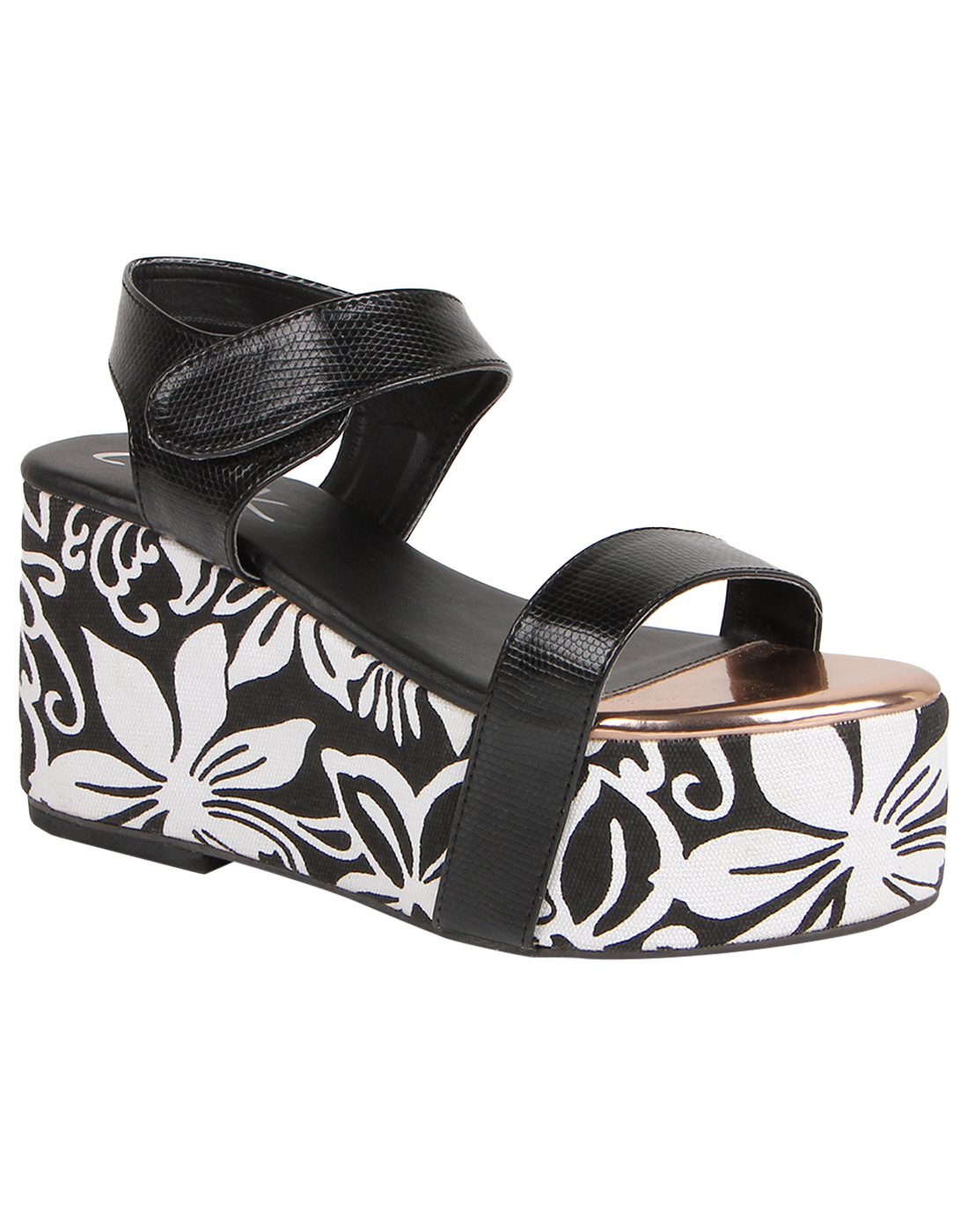 Buy Chalk Studio Women Black and White Heels Online @ ₹1799 from ShopClues