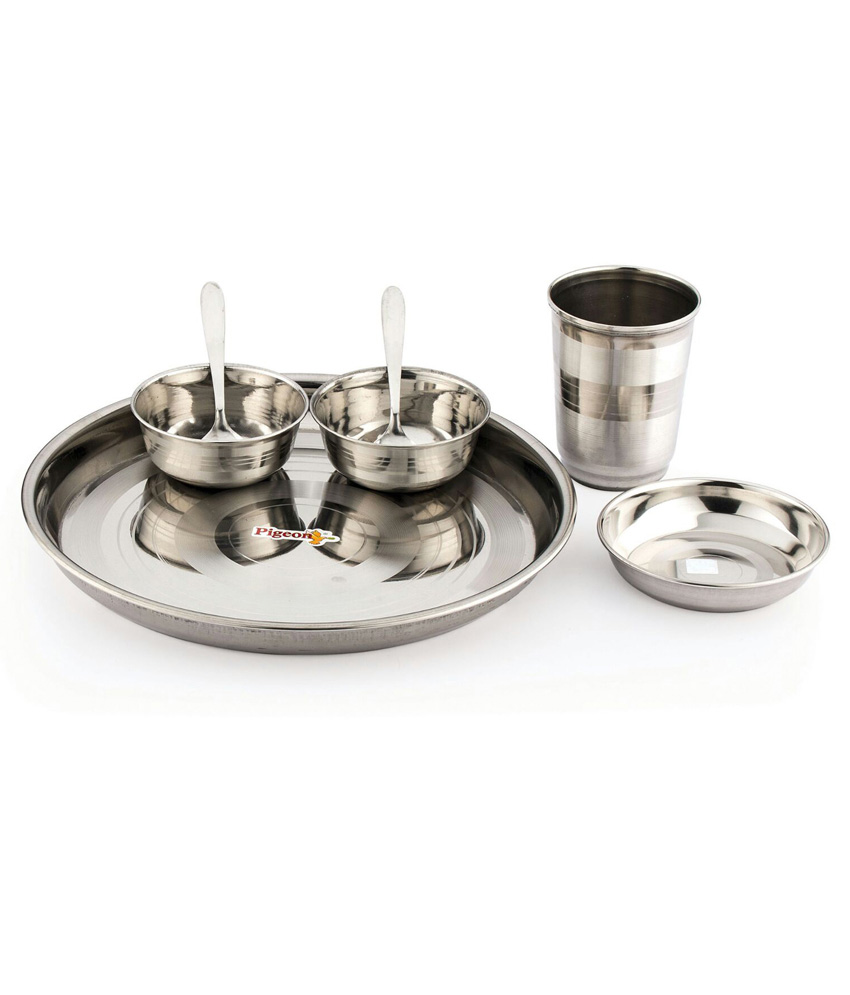 Buy Pigeon Lunch Set (Special) 24 Guage - 7 Pcs Online @ ₹361 from ...