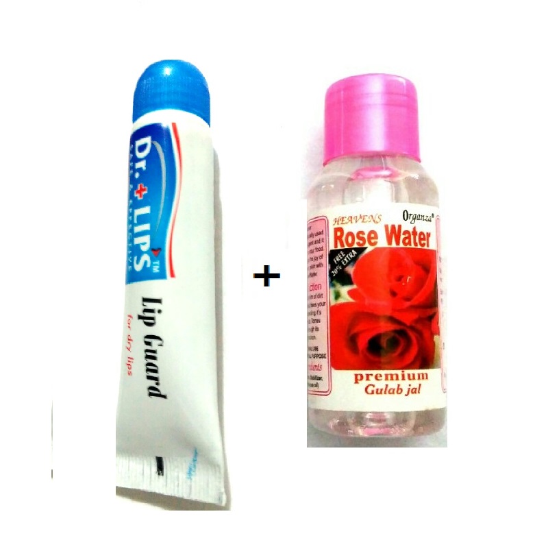 Buy Dr.+ LIPS LIP guard for dry lips HEAVENS Rose water,premium Gulab ...