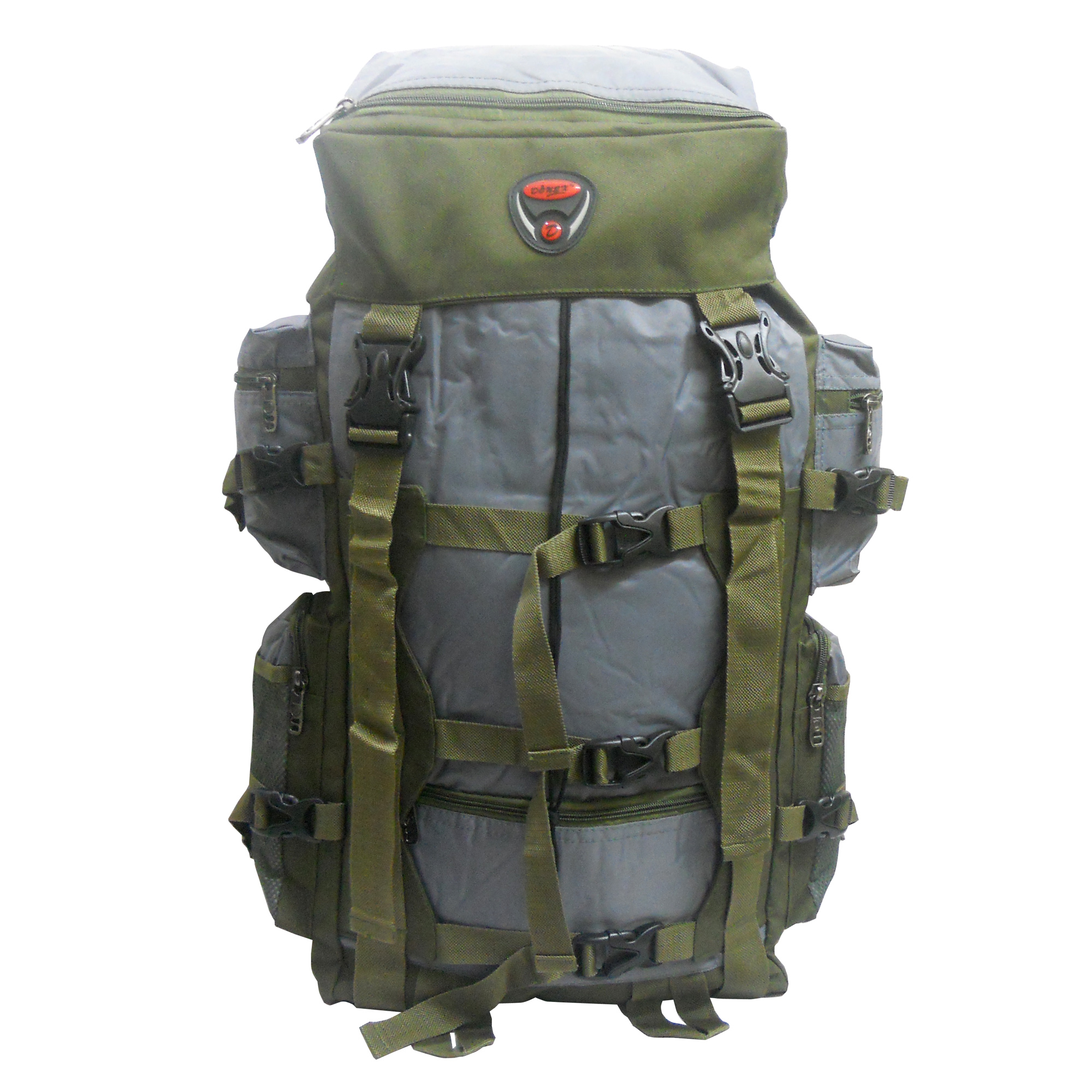 Buy Donex High quality 43 litre Rucksack in Grey and Green Color ...