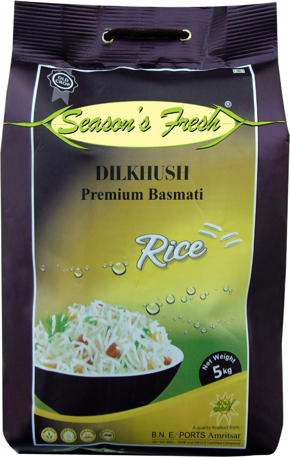 Buy DILKHUSH PREMIUM BASMATI RICE 5Kg. Online @ ₹400 from ShopClues