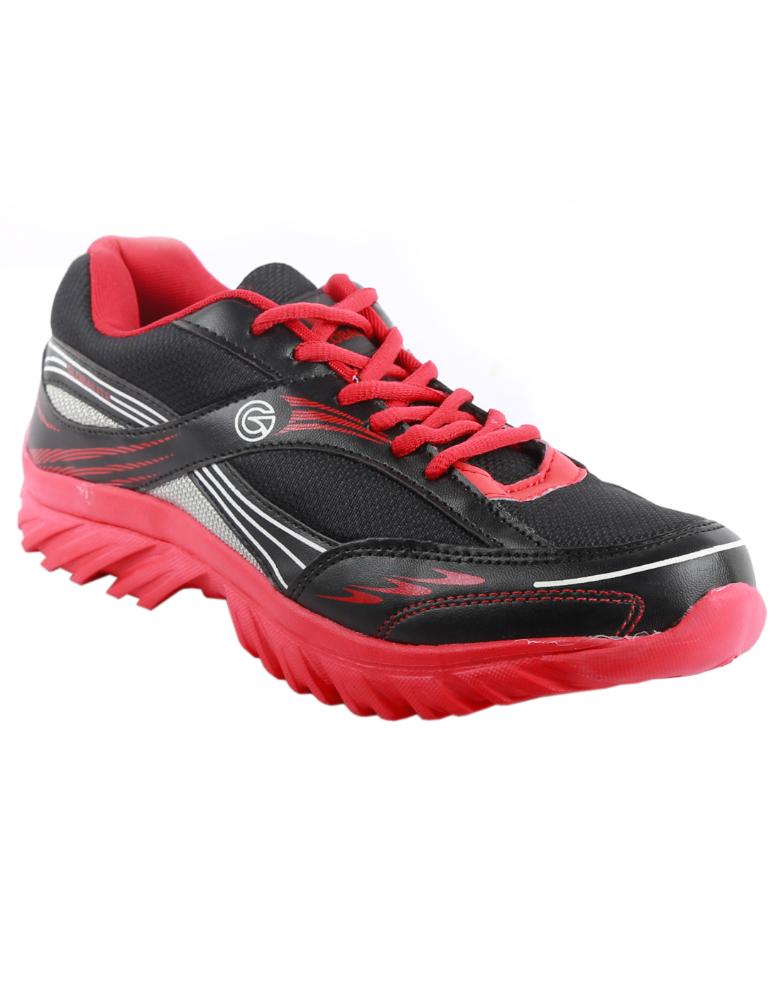 Buy Globalite Mens Kepler Black/Lime Sport Shoes ( GSC0468 ) Online ...