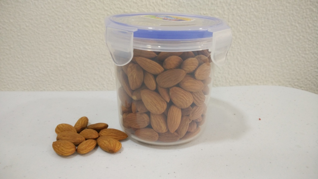 California Almonds (Badam) Premium (With Free Lock Seal Container)