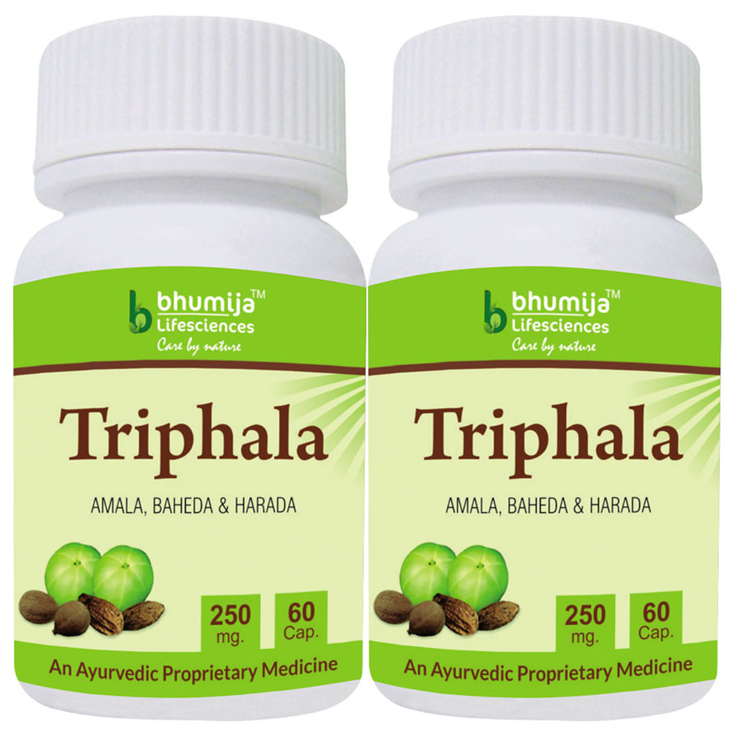 Buy Triphala Capsules 60s Pack Of Two Online ₹669 From Shopclues