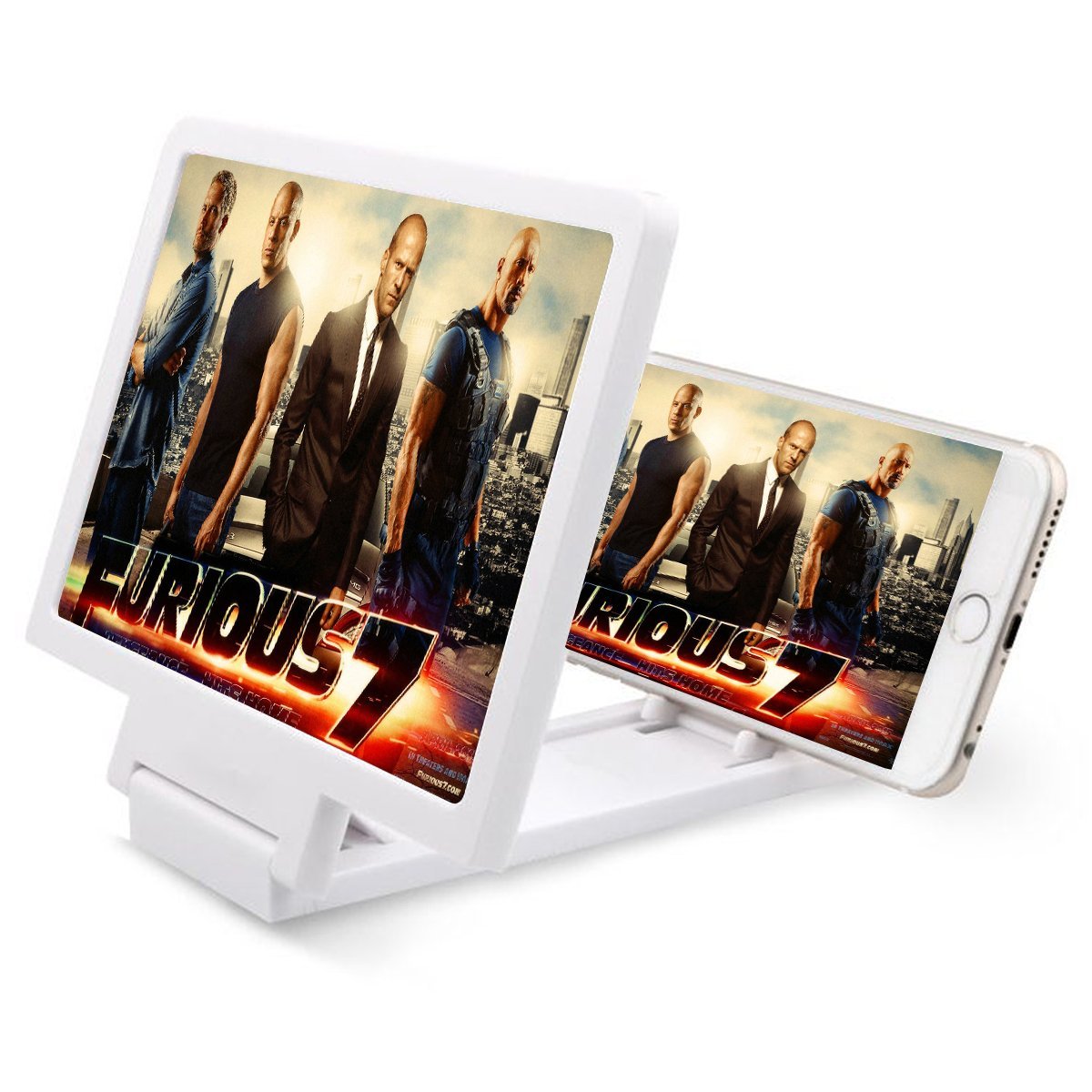 Buy 7.8 Inch Large Tablet and Phone Screen Magnifier 3D Movie Amplifier ...