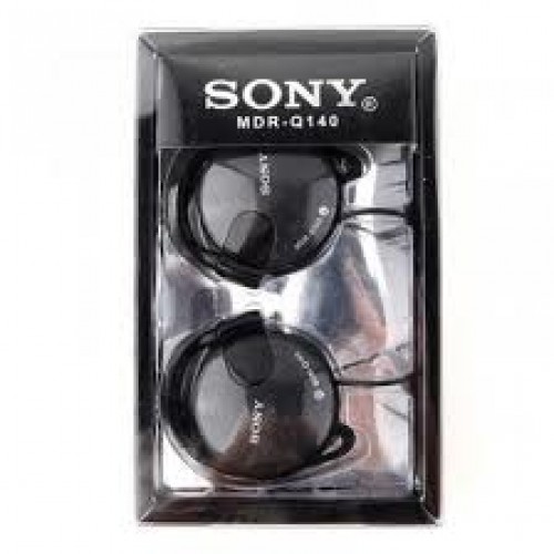 Black Sony MDR-Q140 Headphones