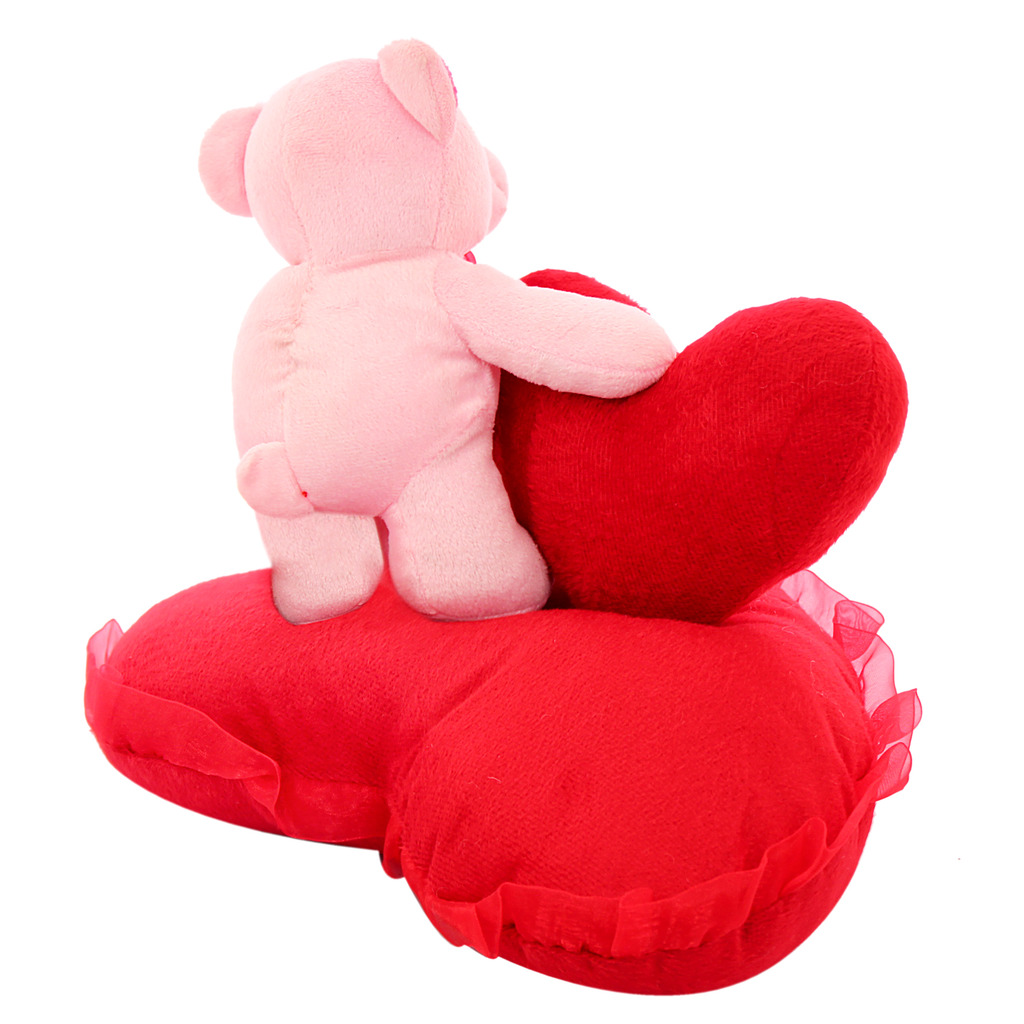 Buy DealBindaas Standing On Heart With Dil Valentine Stuff Teddy ...