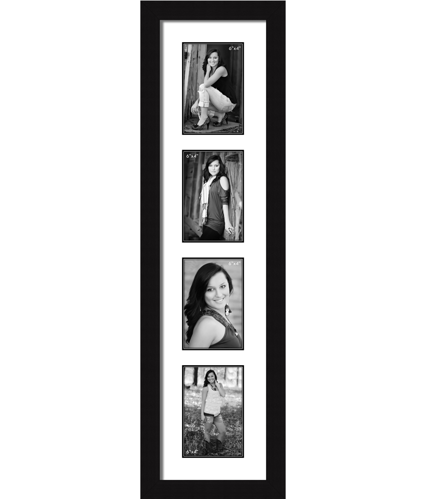 Buy Elegant Arts & Frames 4 Pocket Vertical P 319-E Collage Photo Frame ...